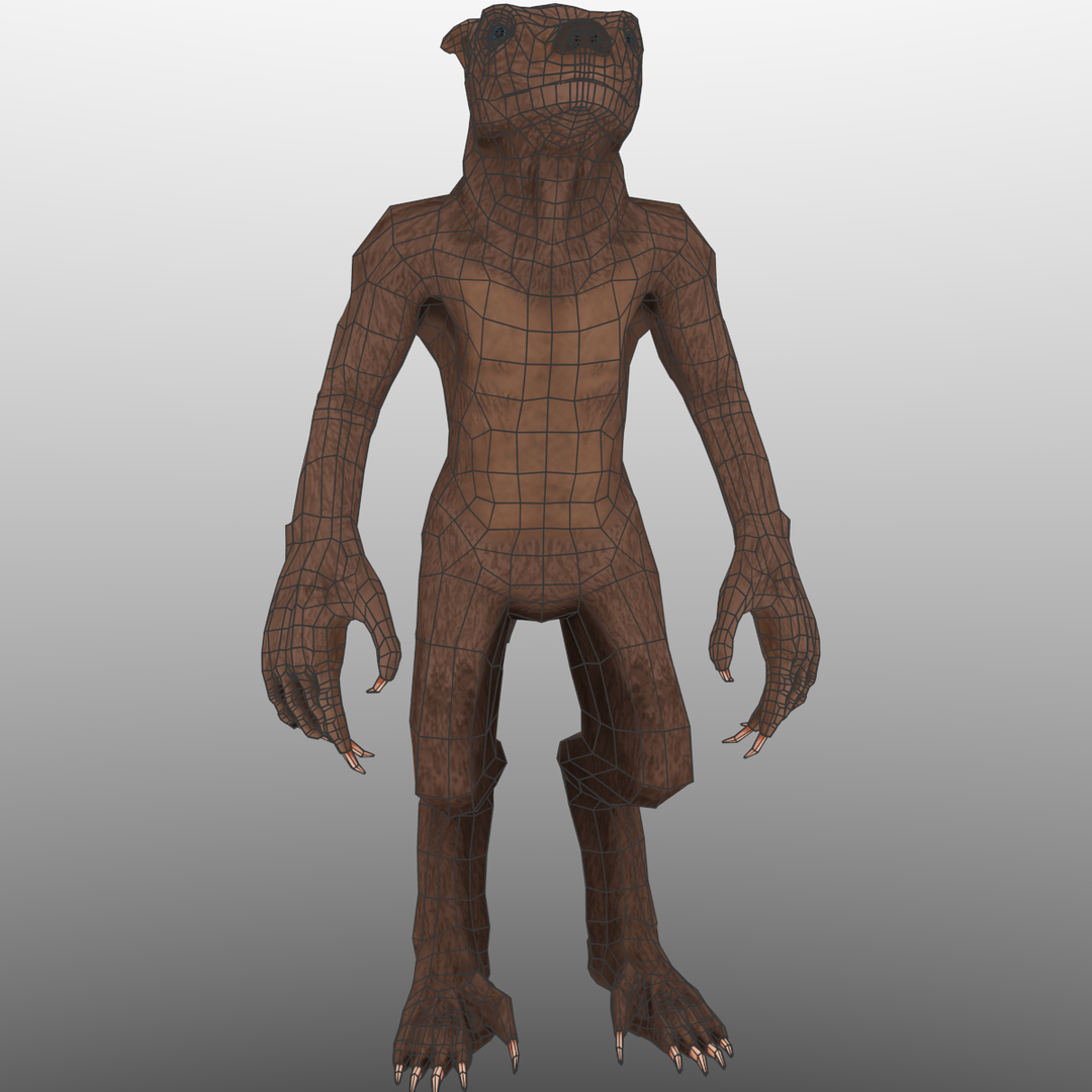 3d Stylized Rigged Unity Model