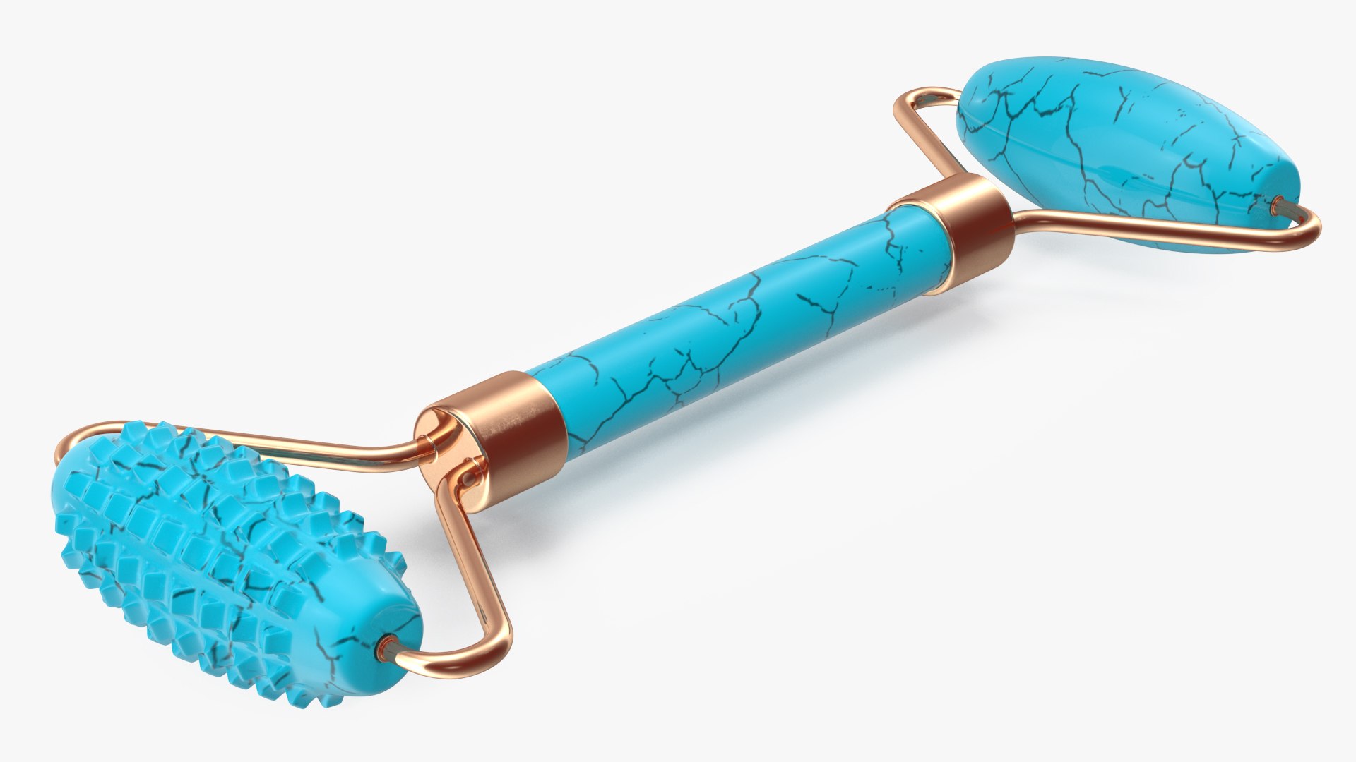 3D Jade Spike Roller Turquoise - TurboSquid 1771720