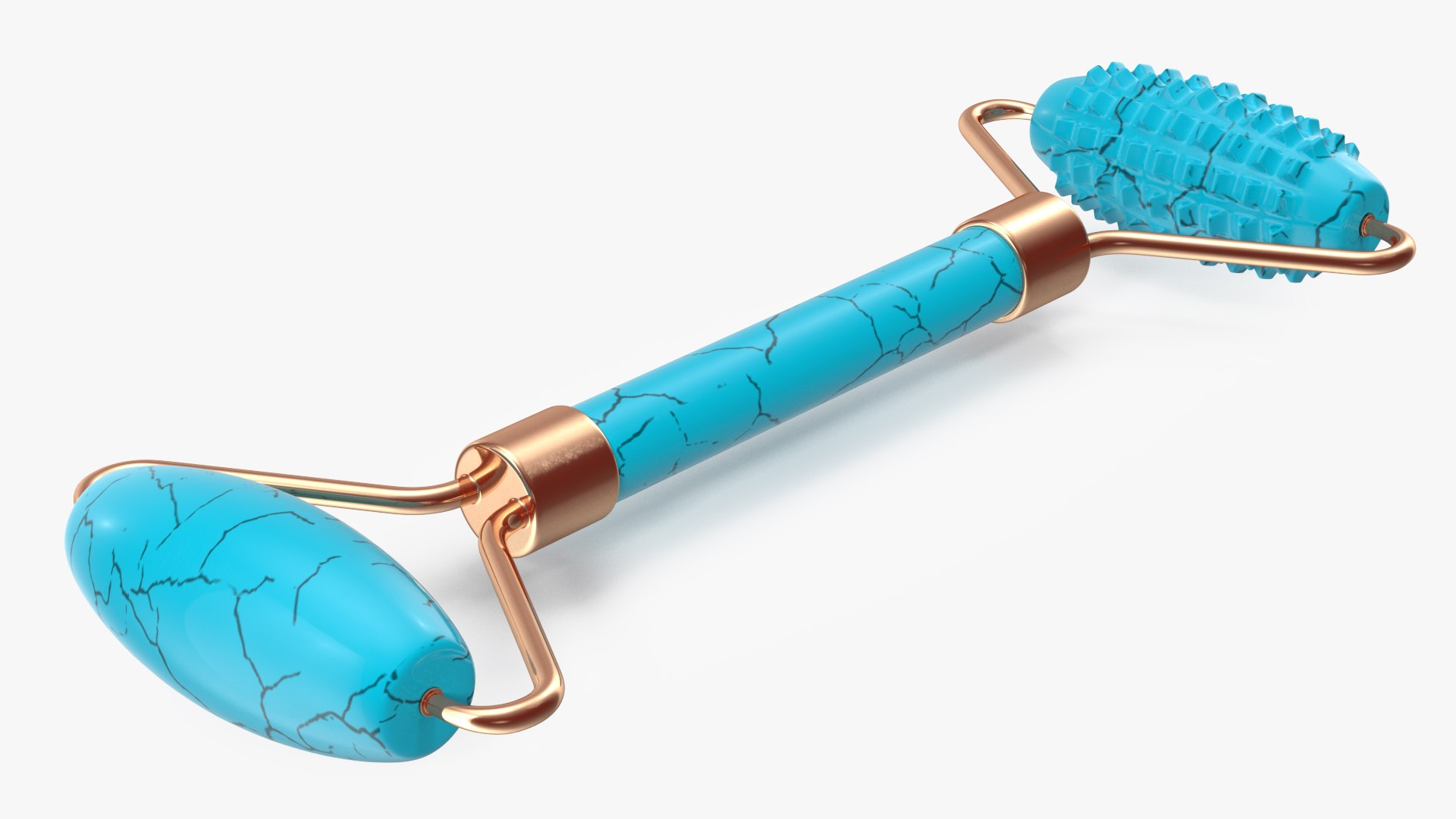 3D Jade Spike Roller Turquoise - TurboSquid 1771720