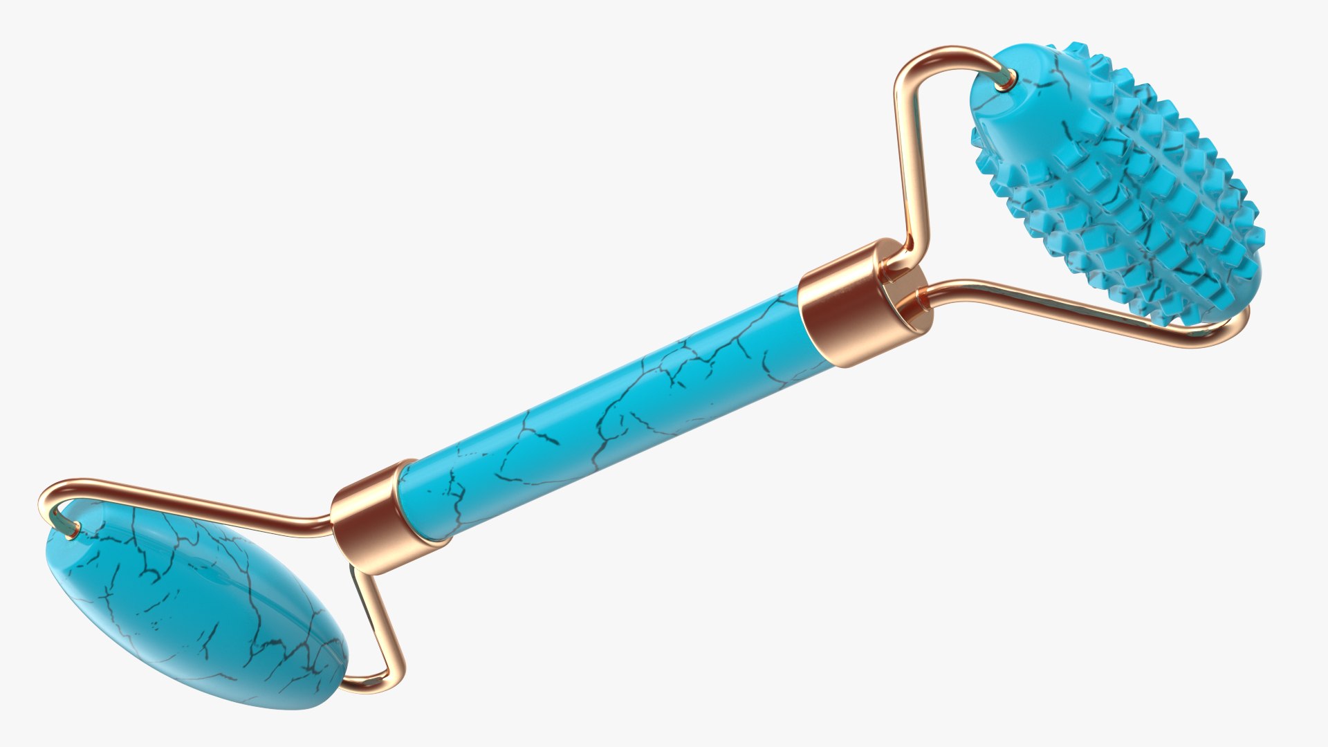 3D Jade Spike Roller Turquoise - TurboSquid 1771720