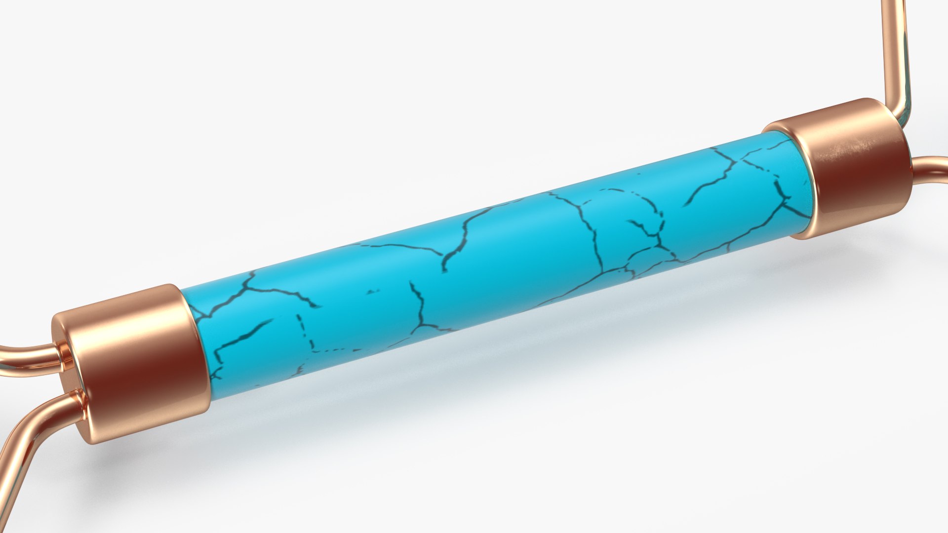 3D Jade Spike Roller Turquoise - TurboSquid 1771720