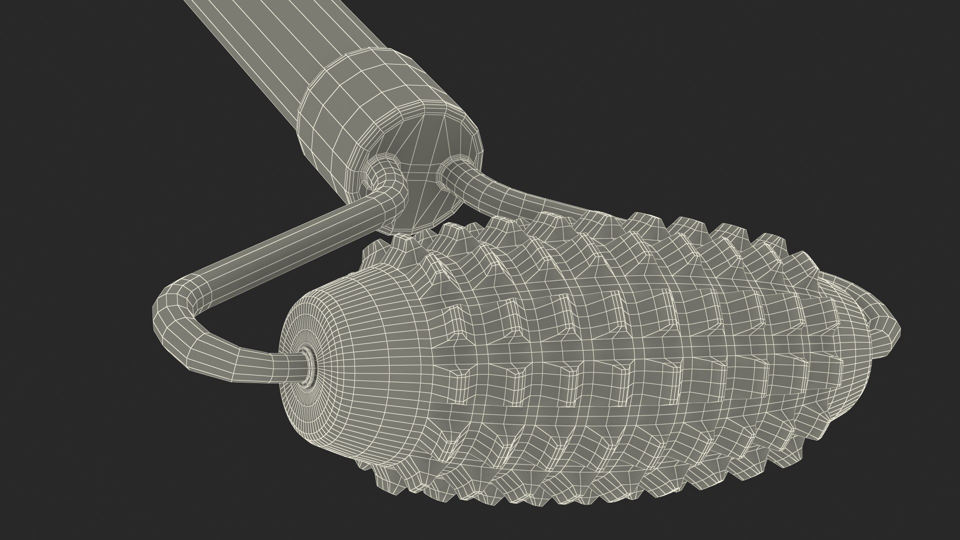 3D Jade Spike Roller Turquoise - TurboSquid 1771720