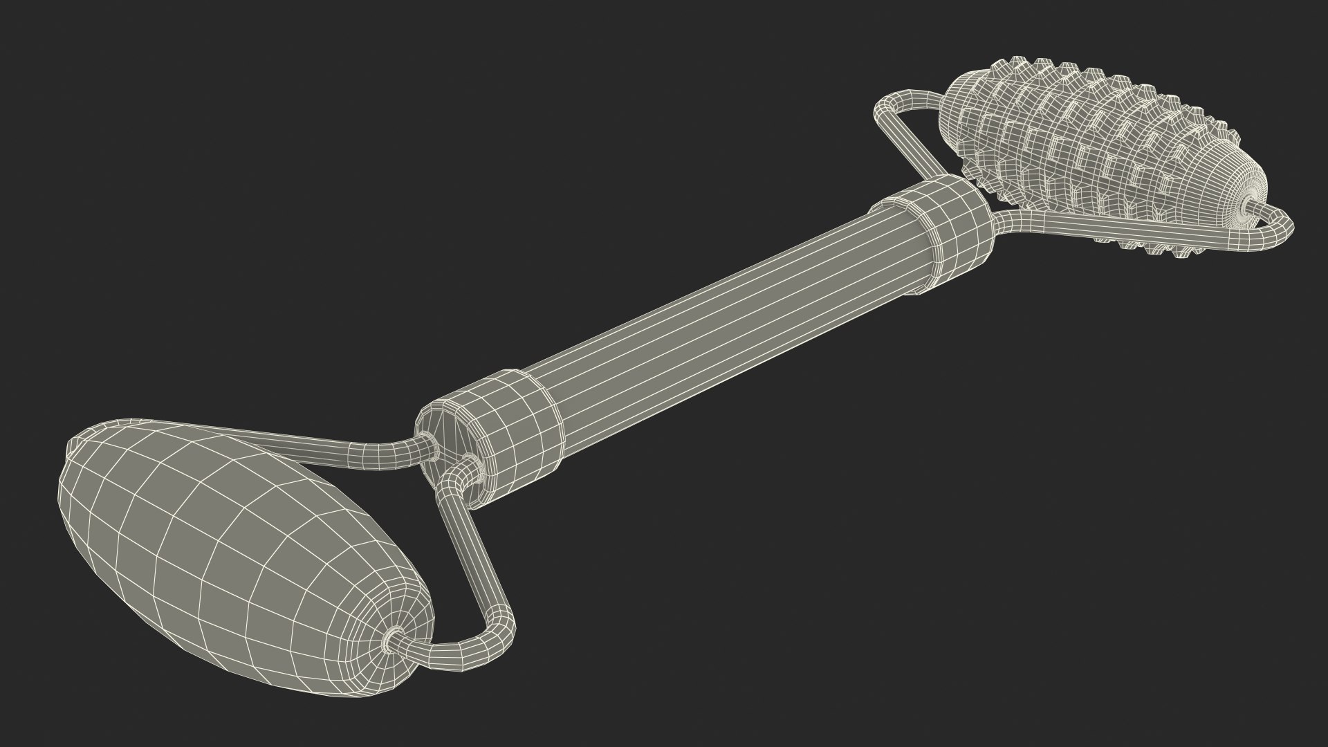 3D Jade Spike Roller Turquoise - TurboSquid 1771720