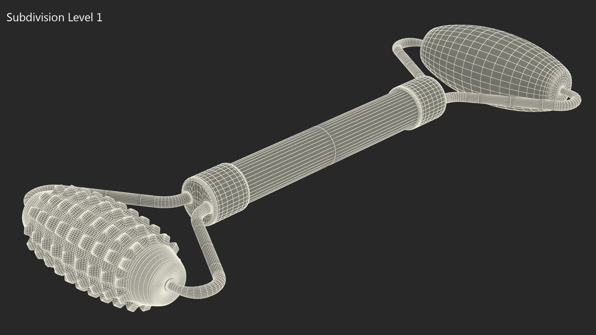 3D Jade Spike Roller Turquoise - TurboSquid 1771720