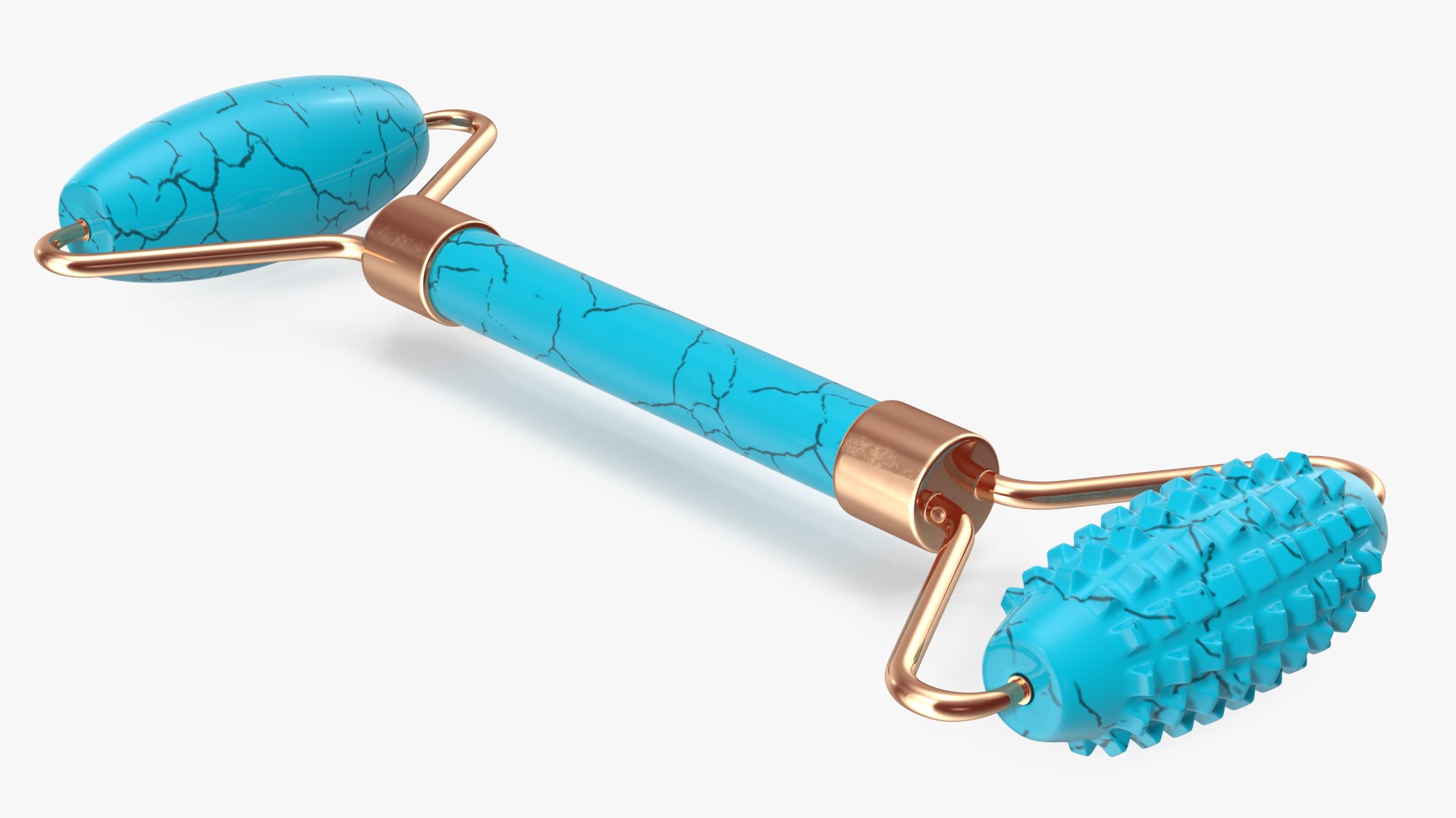 3D Jade Spike Roller Turquoise - TurboSquid 1771720