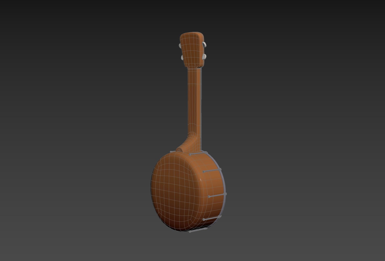 Cartoon Banjo 3D - TurboSquid 2226791