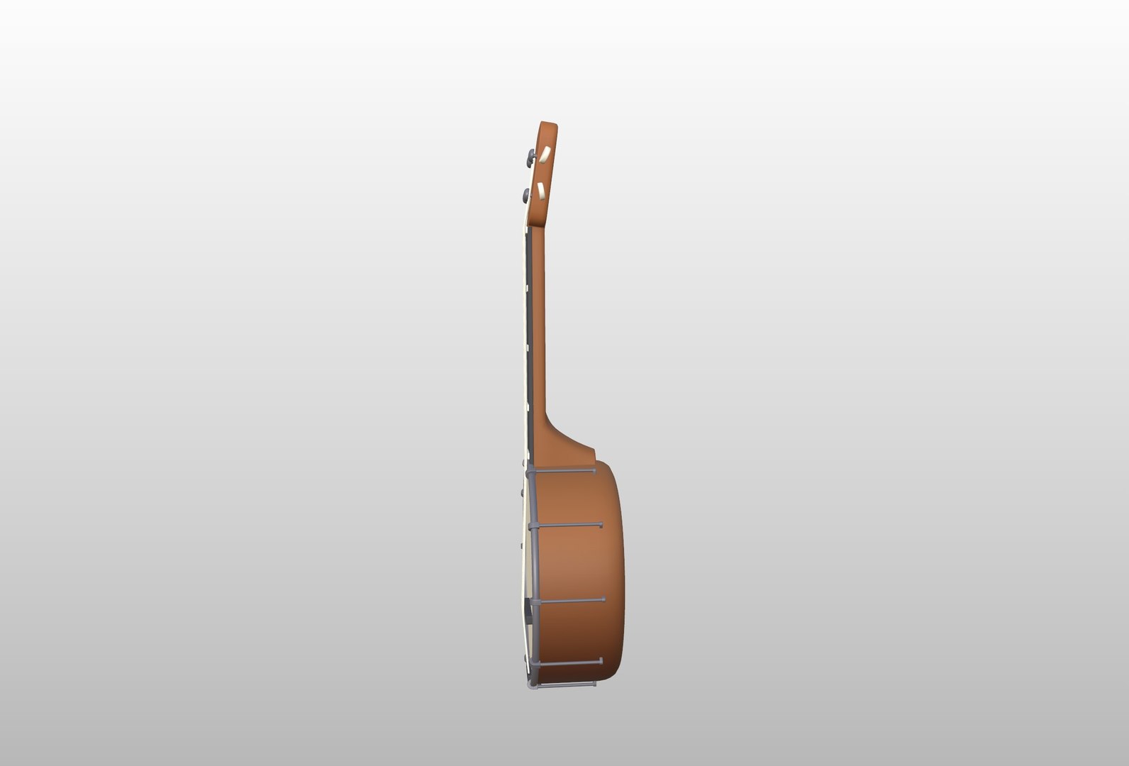 Cartoon Banjo 3D - TurboSquid 2226791