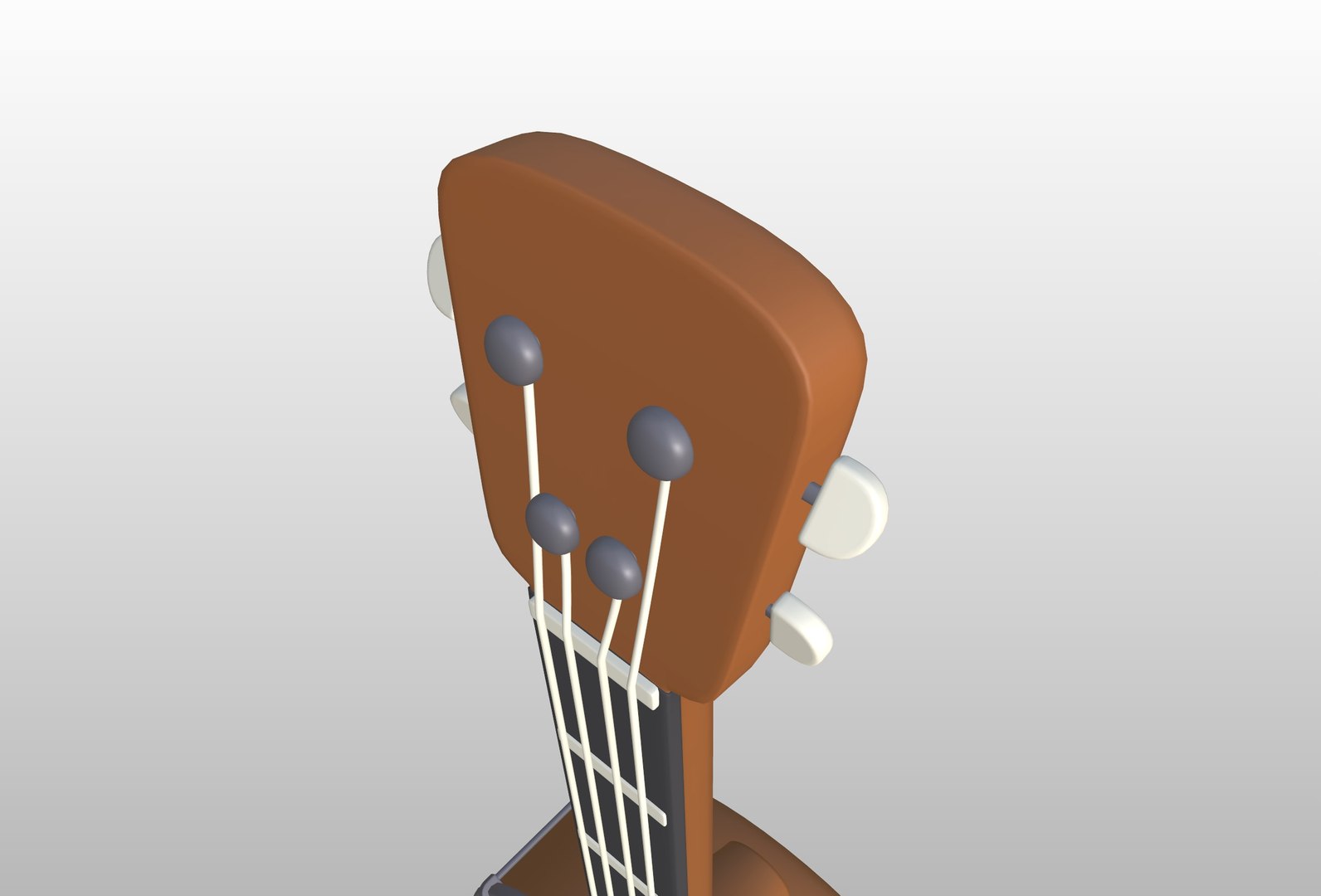 Cartoon Banjo 3D - TurboSquid 2226791