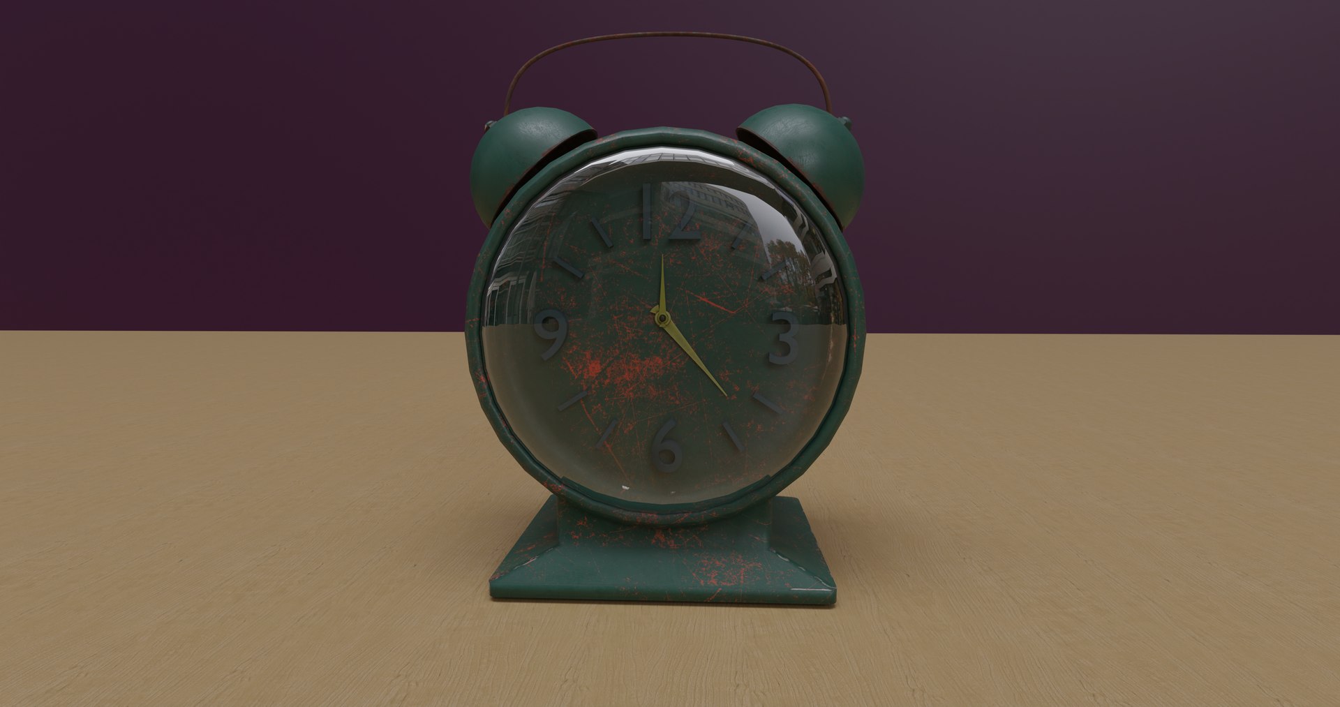 3D TABLE CLOCK Model - TurboSquid 2080797
