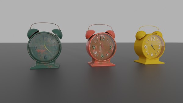 modelo 3d TABLE CLOCK - TurboSquid 2080797