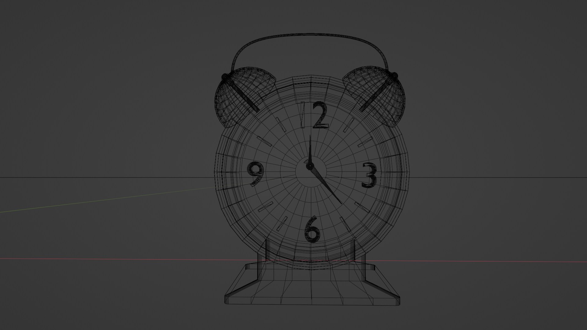 3D TABLE CLOCK Model - TurboSquid 2080797