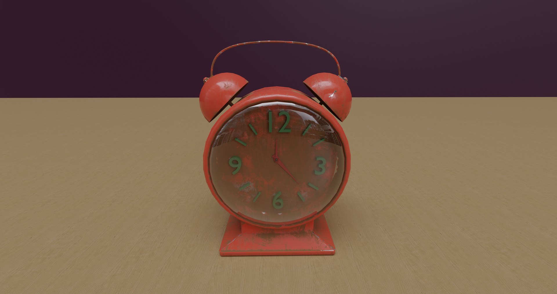 3D TABLE CLOCK model - TurboSquid 2080797