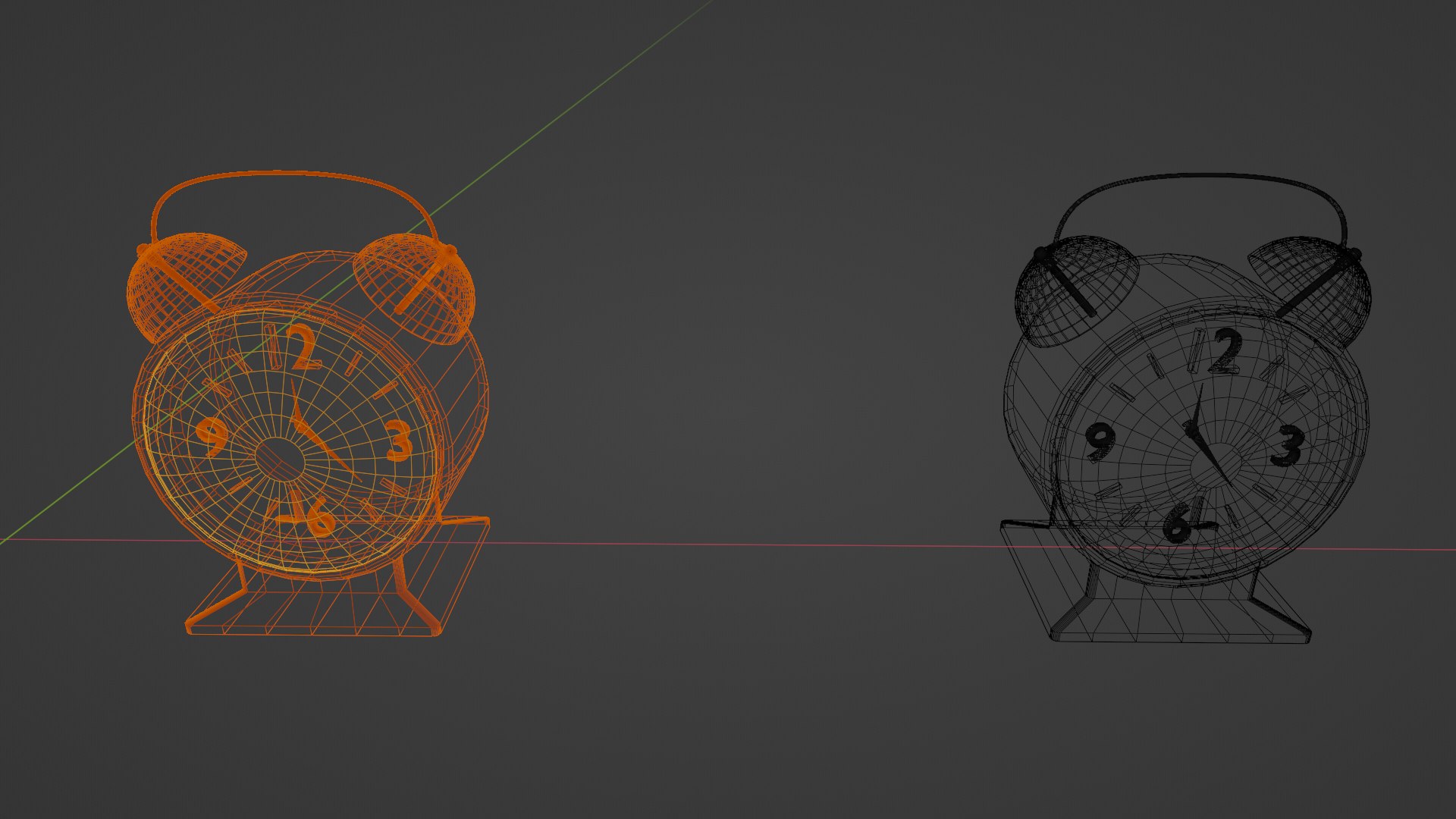 3D TABLE CLOCK Model - TurboSquid 2080797