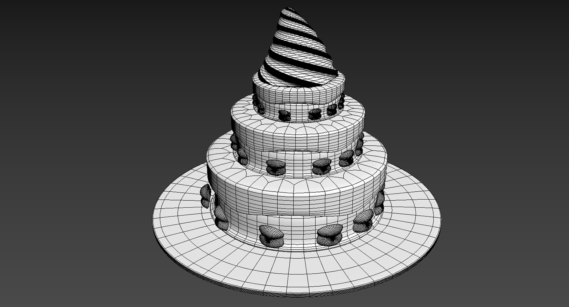 3D Birthday Cake Model - TurboSquid 1522603