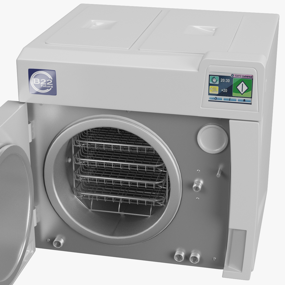 3d model autoclave mocom b22
