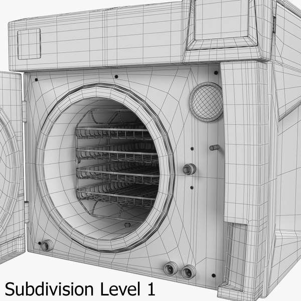 3d model autoclave mocom b22