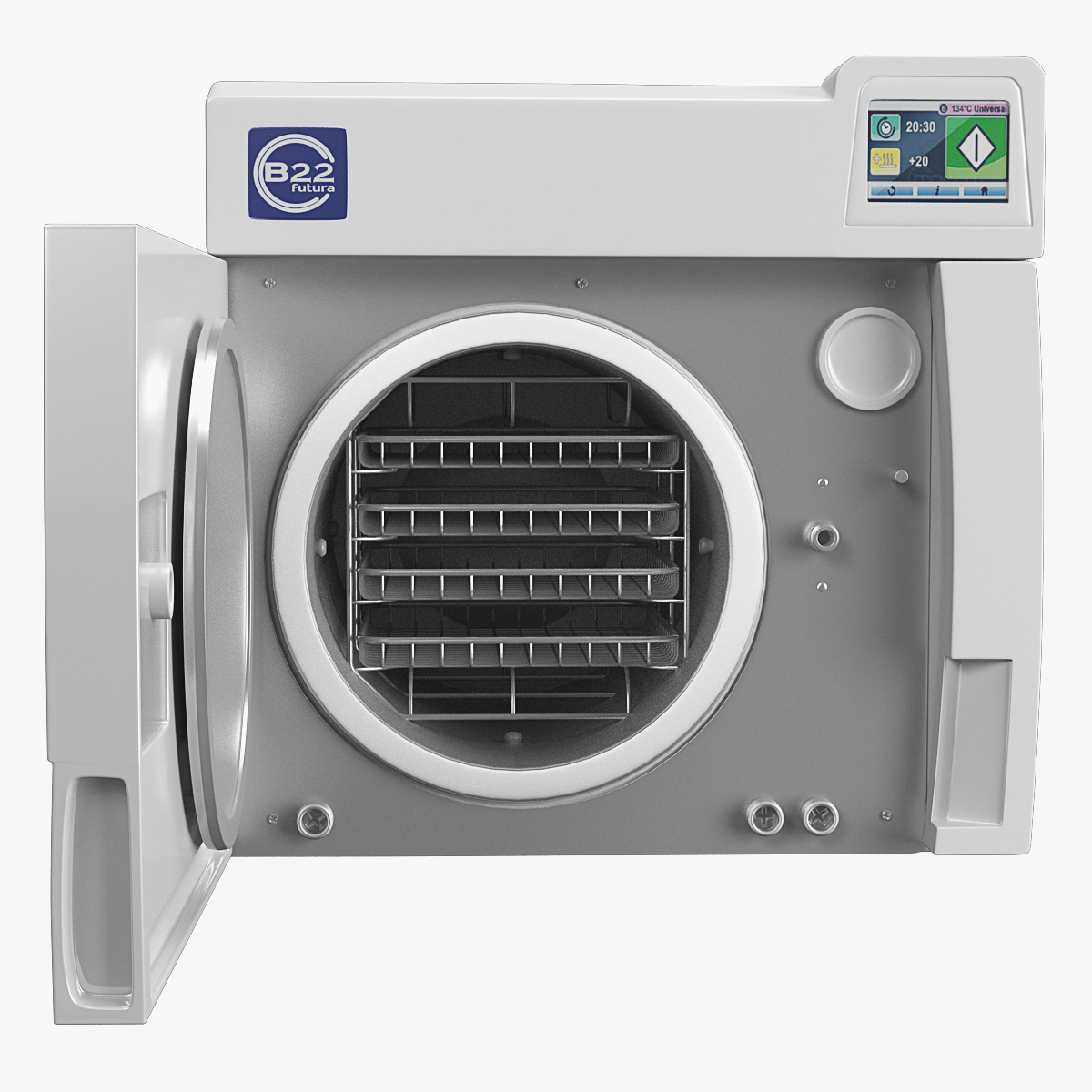 3d model autoclave mocom b22