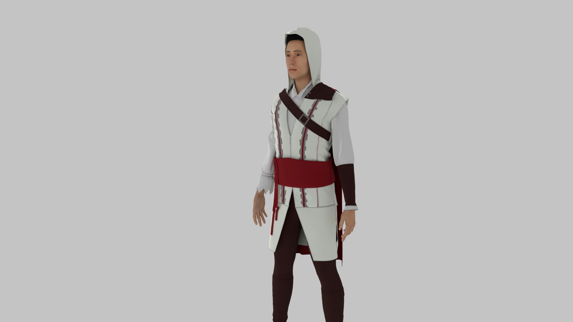 Assassin Character 3D Model - TurboSquid 1970603