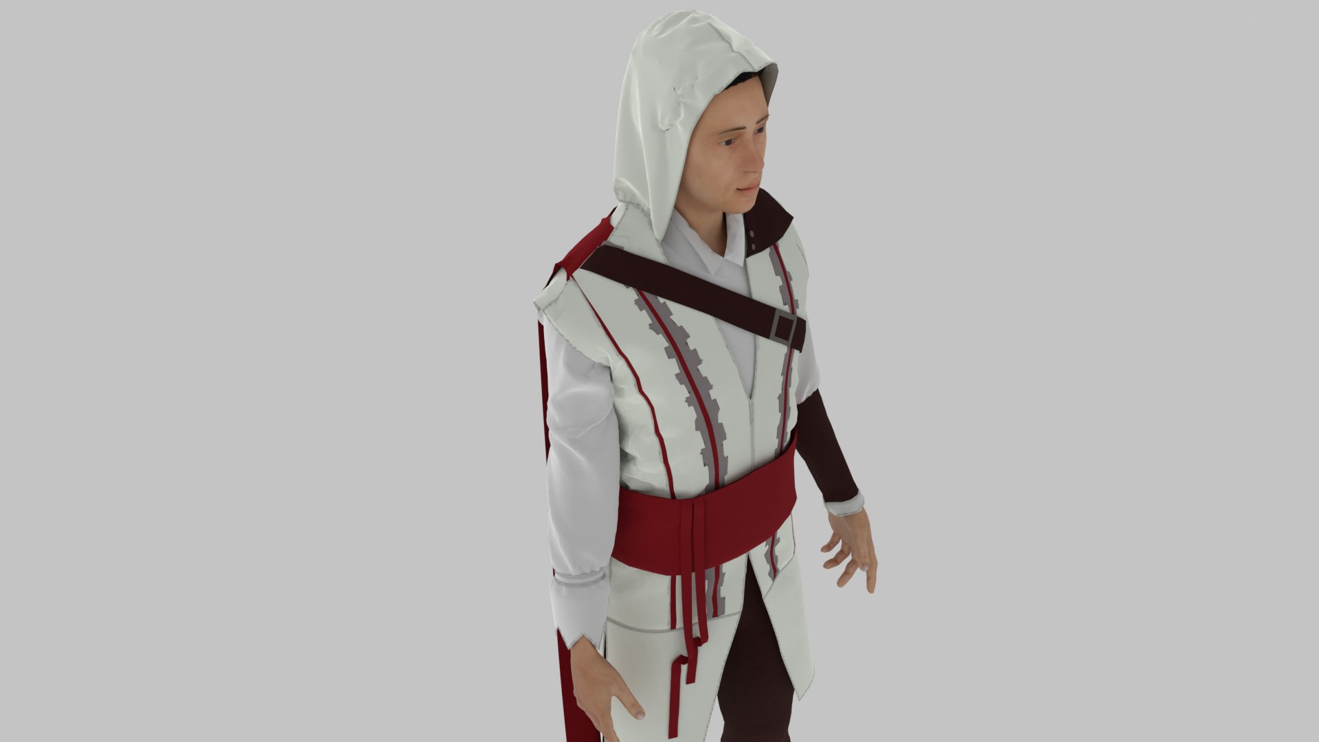 Assassin Character 3D Model - TurboSquid 1970603