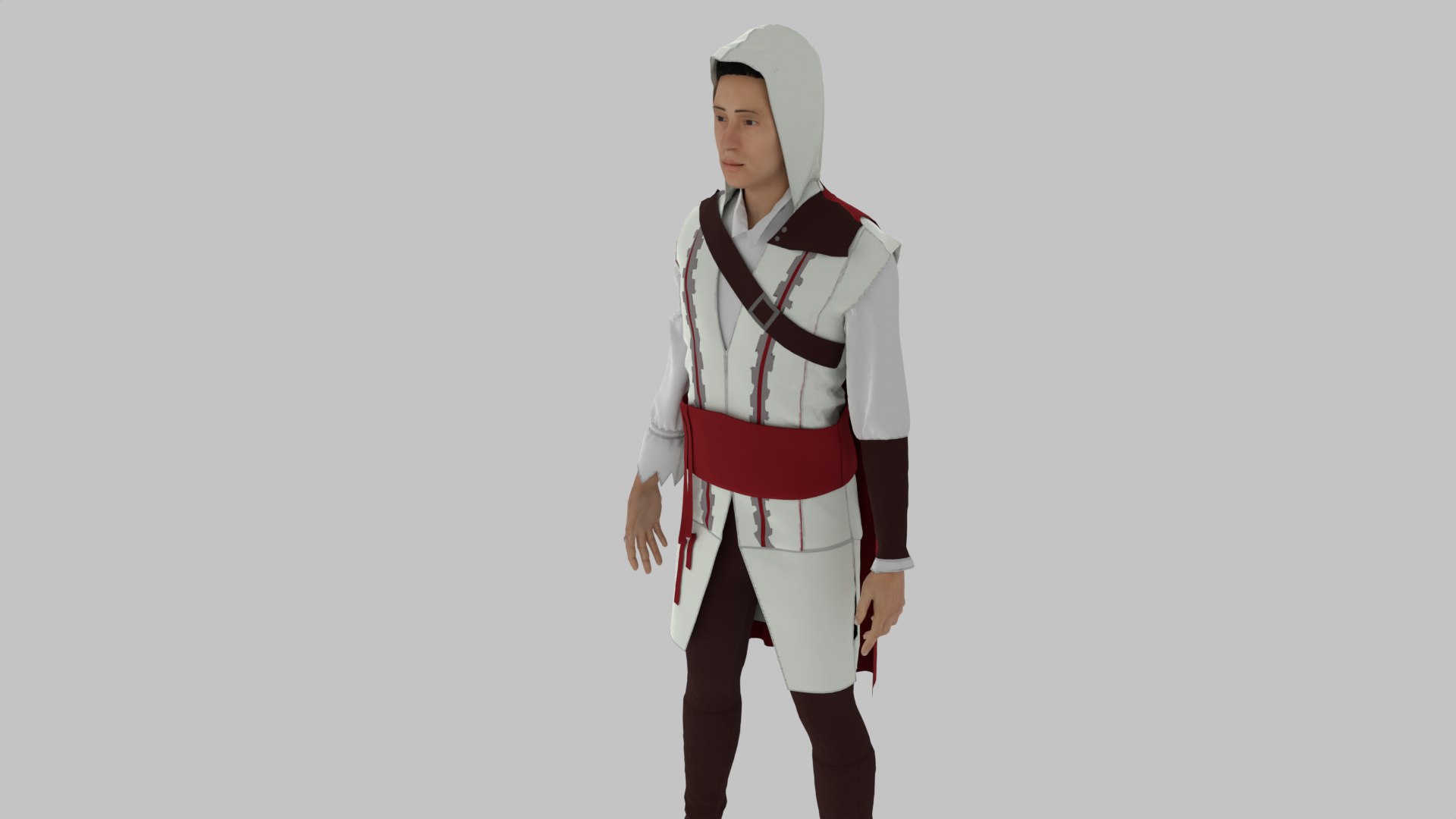 Assassin Character 3D Model - TurboSquid 1970603