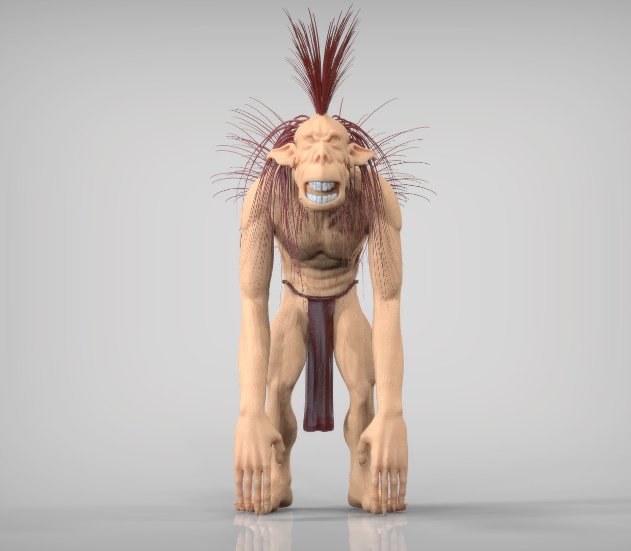 Monster 3d Model