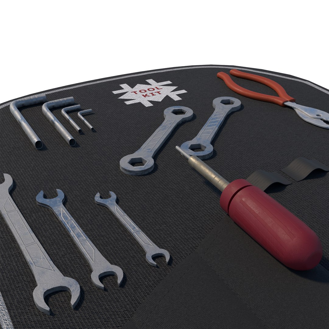 3D Toolkit Set Model - TurboSquid 2090408