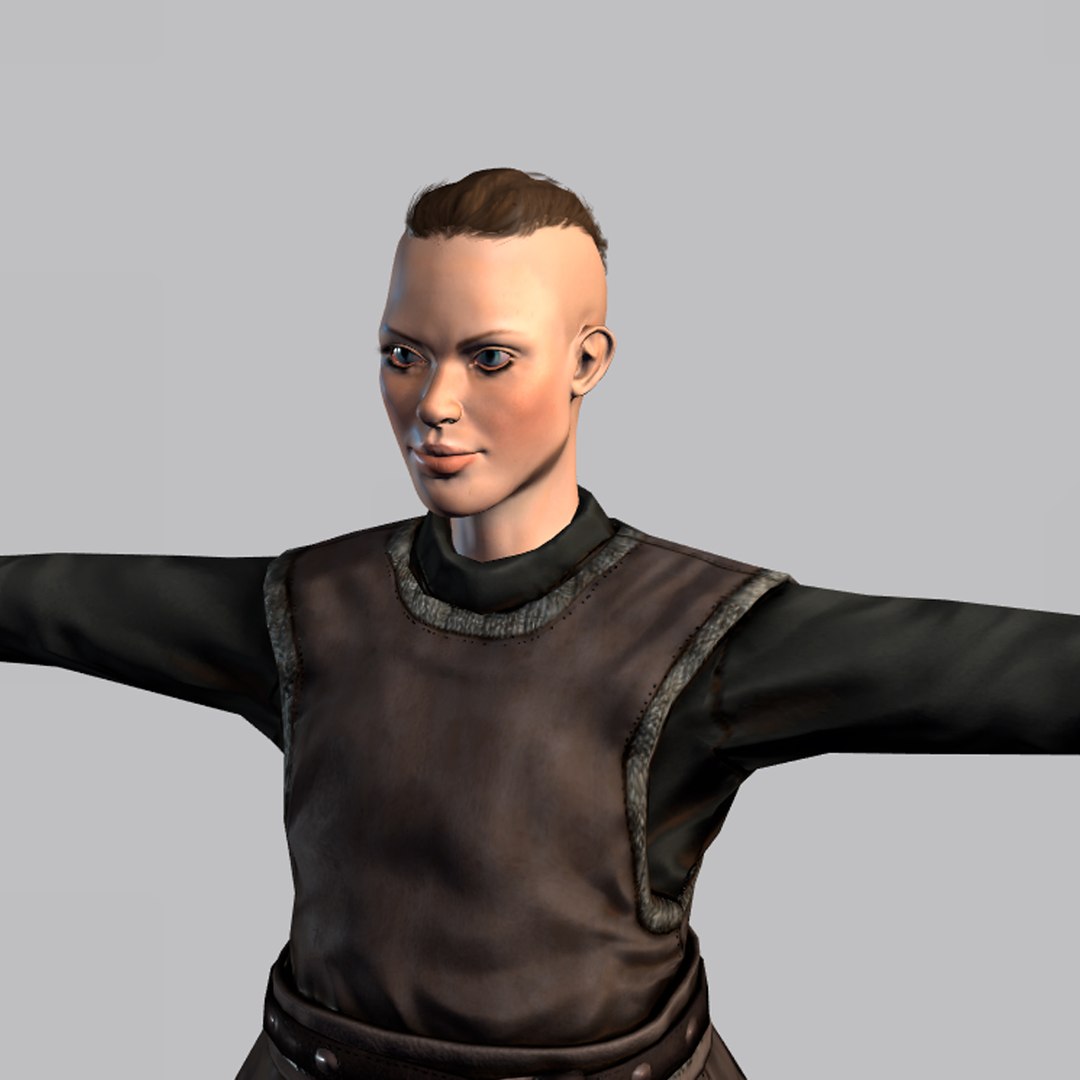 War warrior man model - TurboSquid 1573810