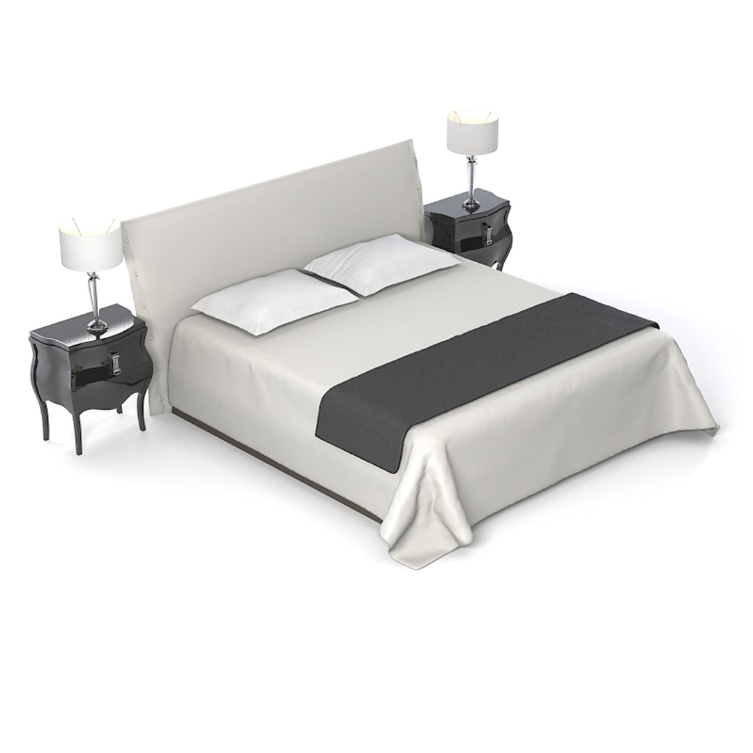 Max Fendi Bed Bedside
