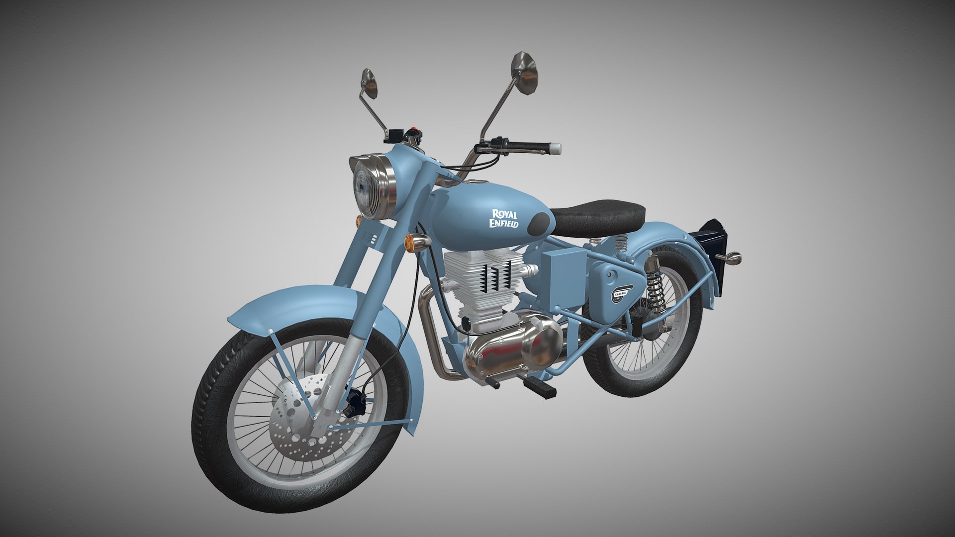 modelo 3d Royal Enfield Classic 350 motorcycle - TurboSquid 2040862
