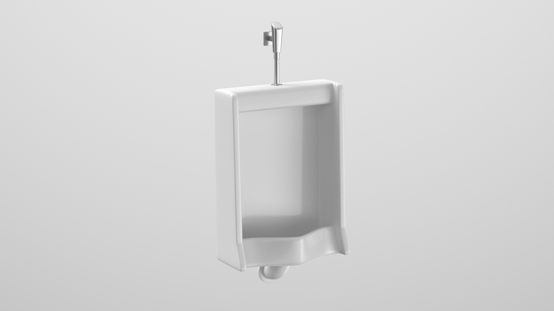 3D Model Urinal Fixture - TurboSquid 1508691