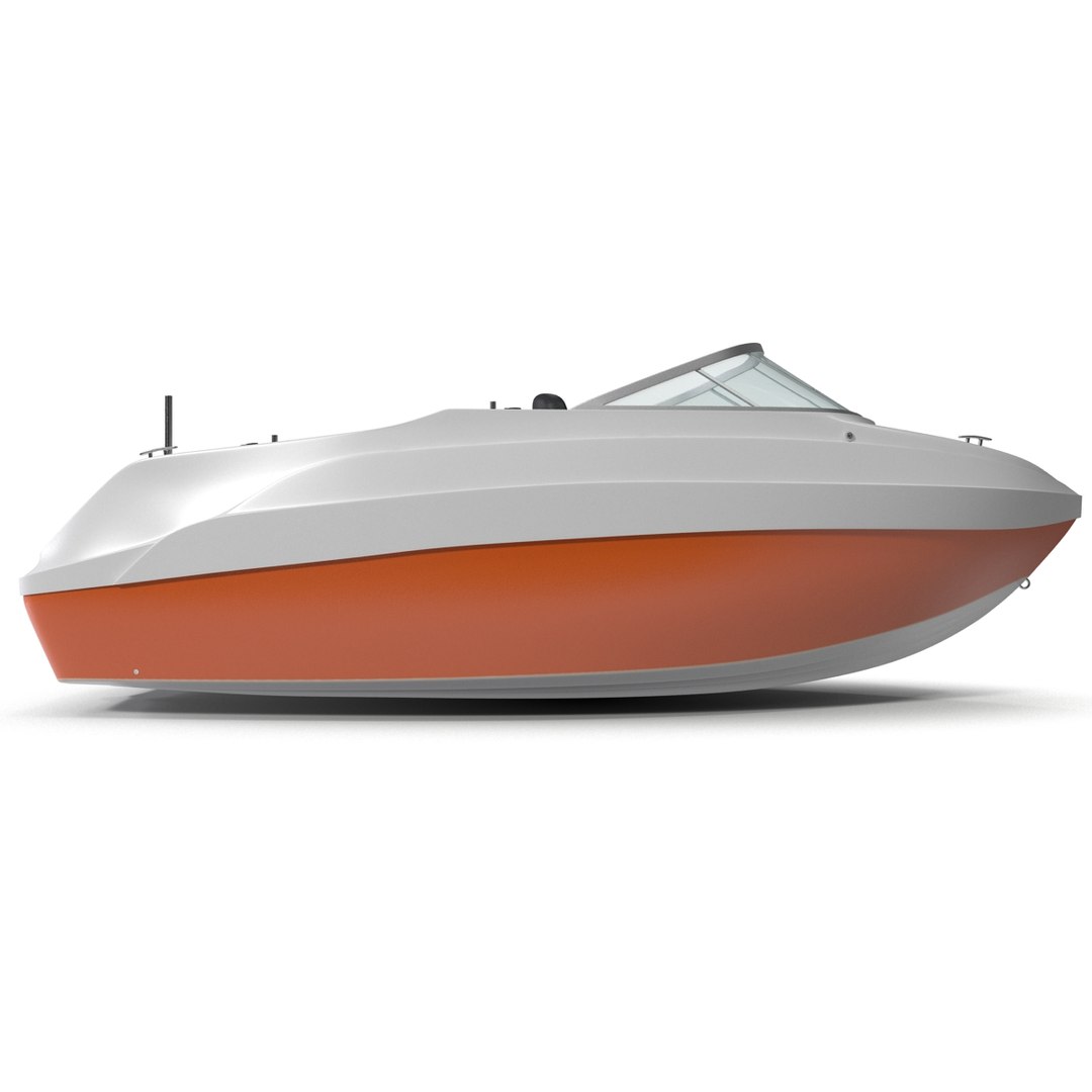 Mini Cabin Boat 3d Max