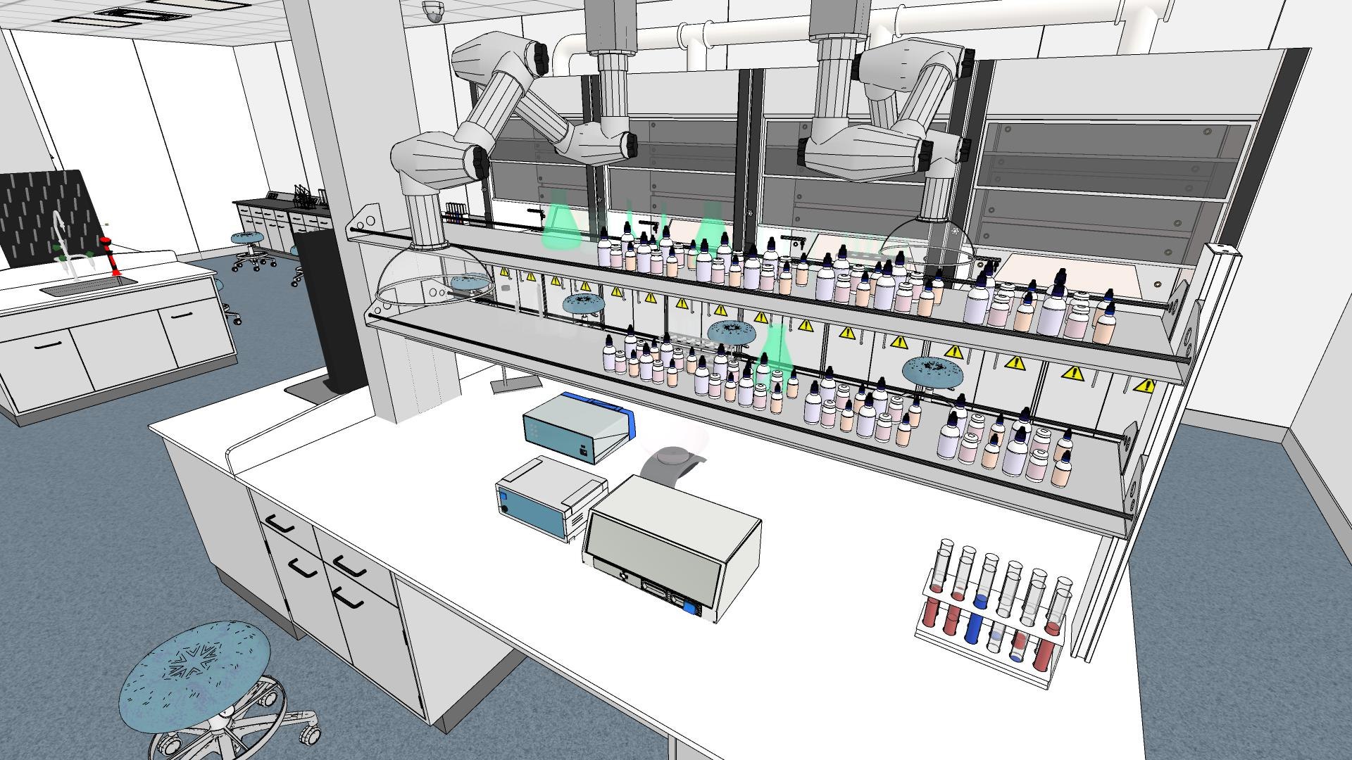 Laboratory 3D Model - TurboSquid 1988738