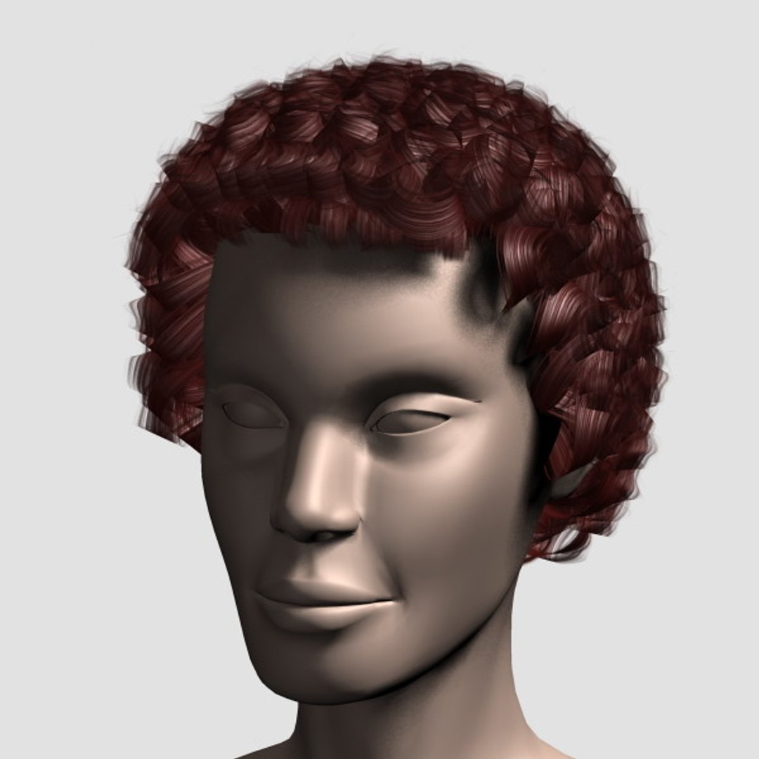 Hair Character Mesh Max