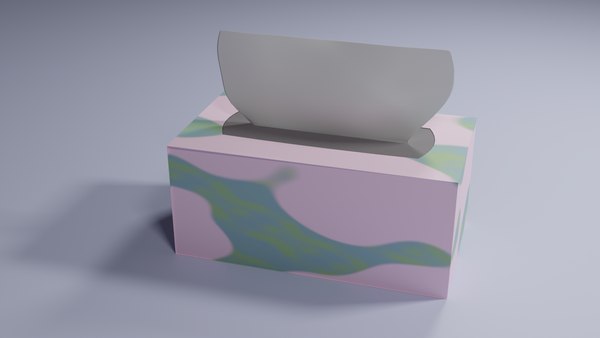 3D Tissue Box Simple - TurboSquid 1824496