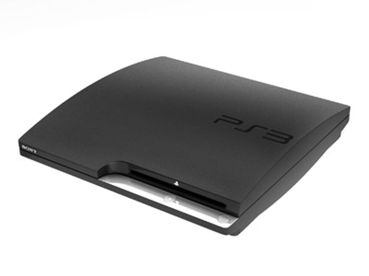 3d New Sony Ps3 Slim Model