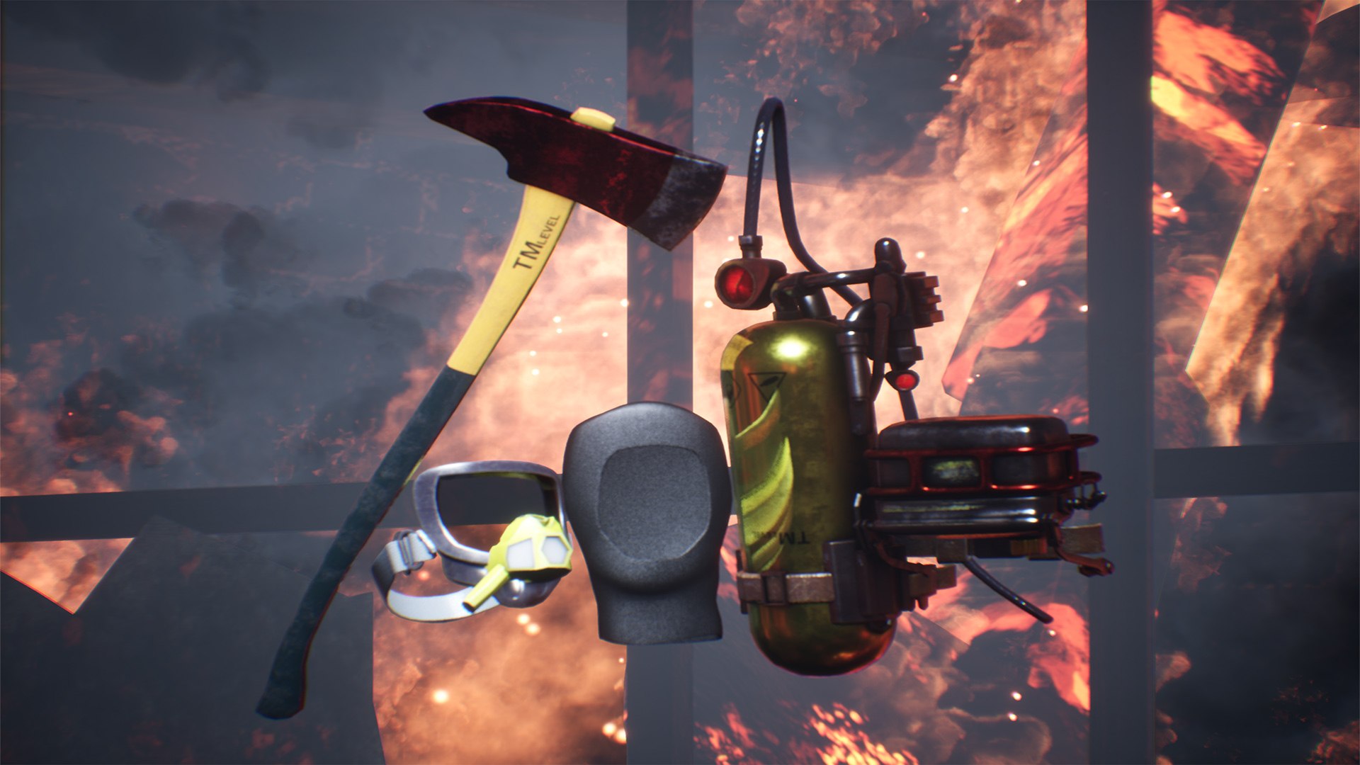 3D Firefighter Props 16 Assets Model - TurboSquid 2114396