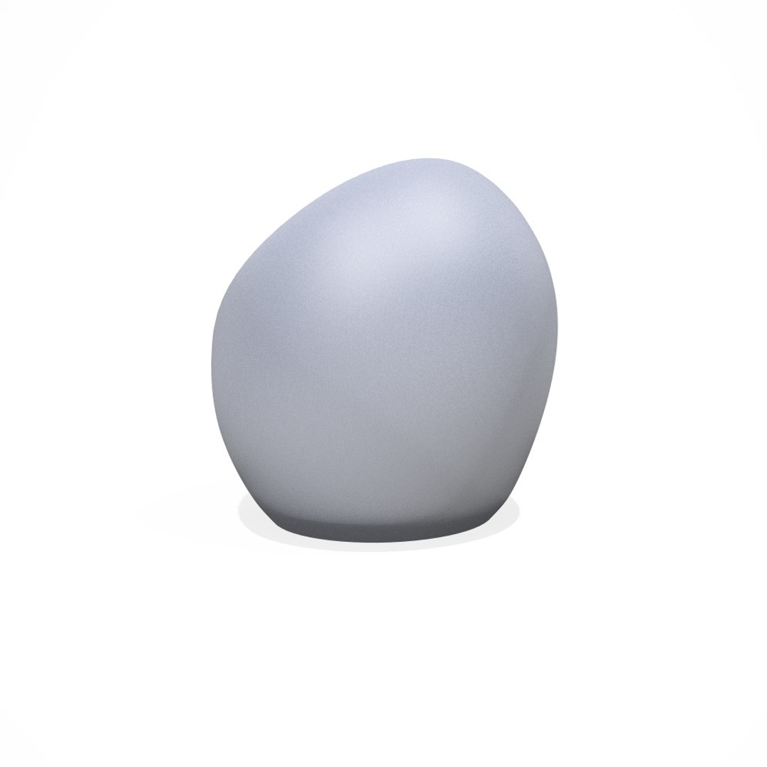 3d organic bench model