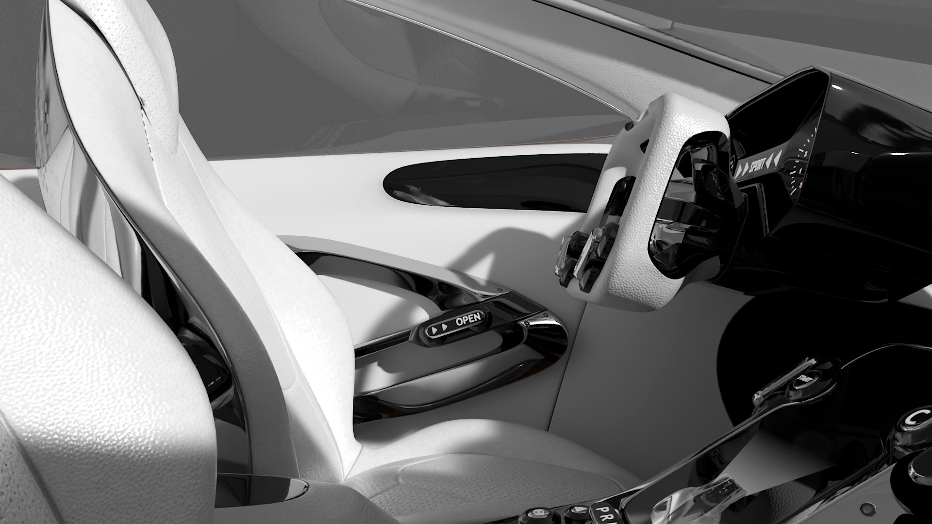 Futuristic Concept Car Design Petra Gold Color Model - TurboSquid 2311897