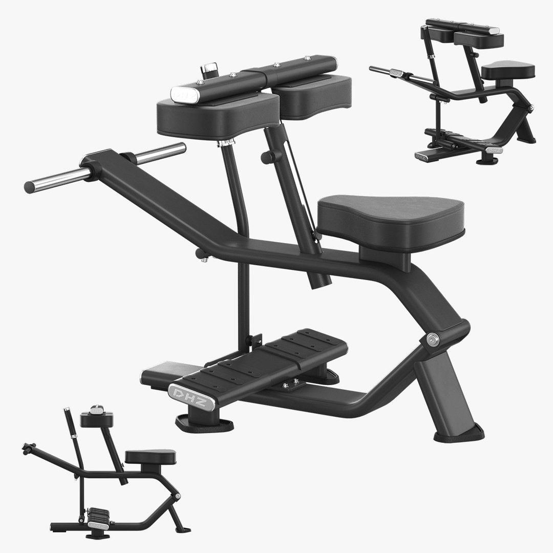 E-7062 Seated Calf 3D Model - TurboSquid 1992682