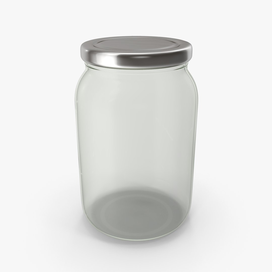 Glass Jar Model - TurboSquid 2325051