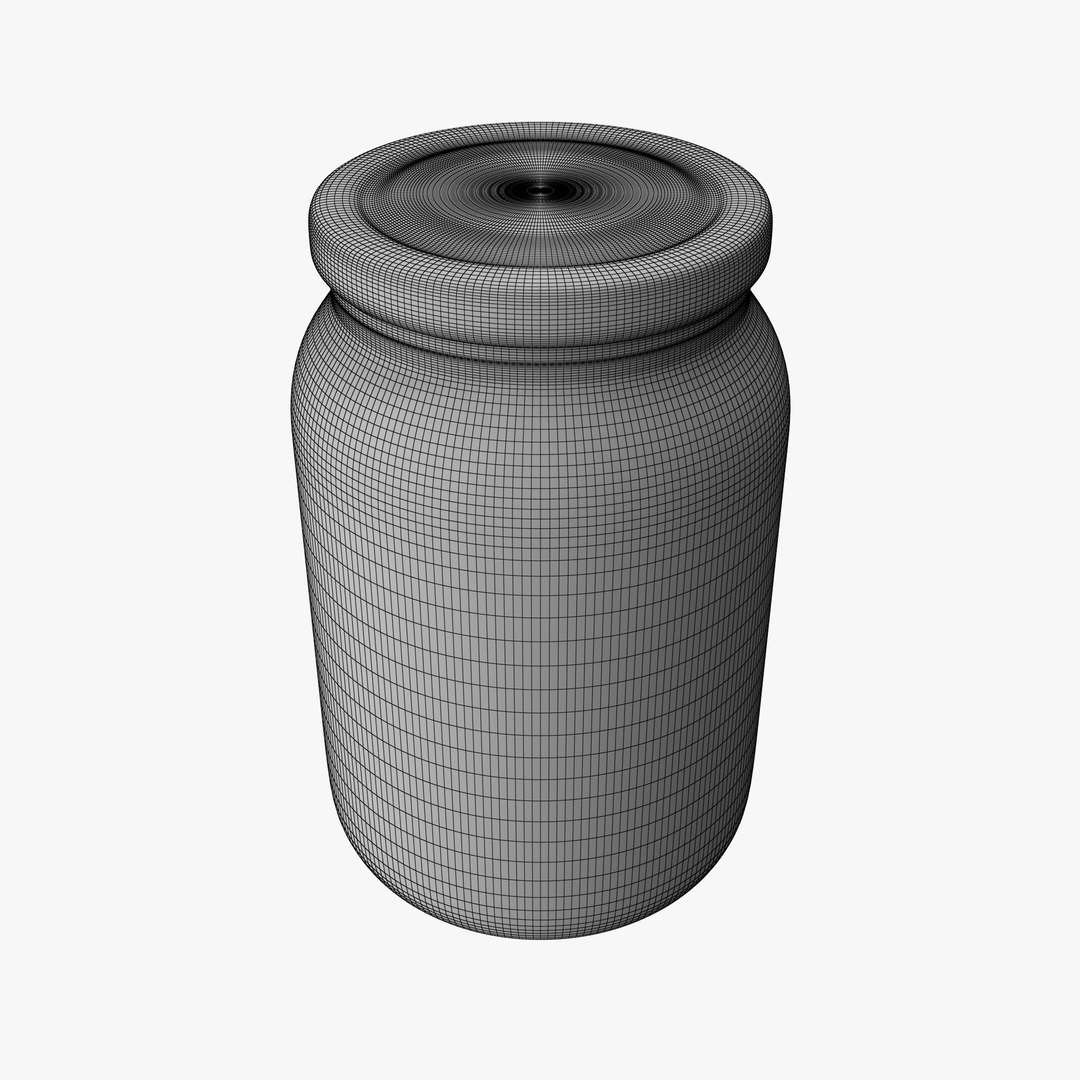 Glass Jar Model - TurboSquid 2325051