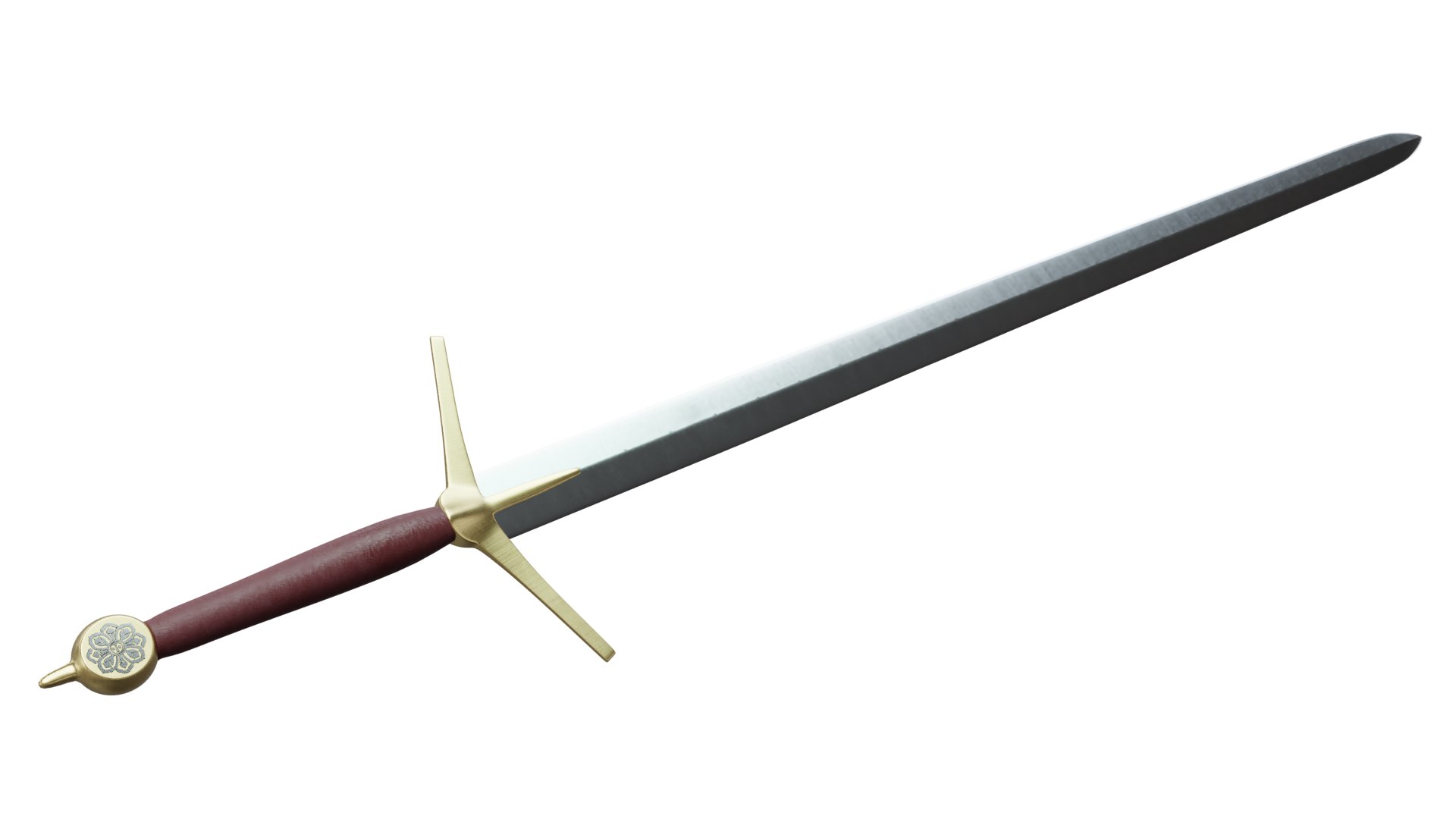 3D Photorealistic Basic Logsword Model - TurboSquid 1715736
