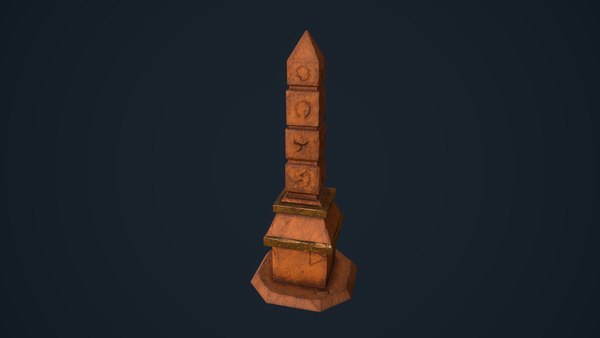 Obelisk 3D model - TurboSquid 1425911