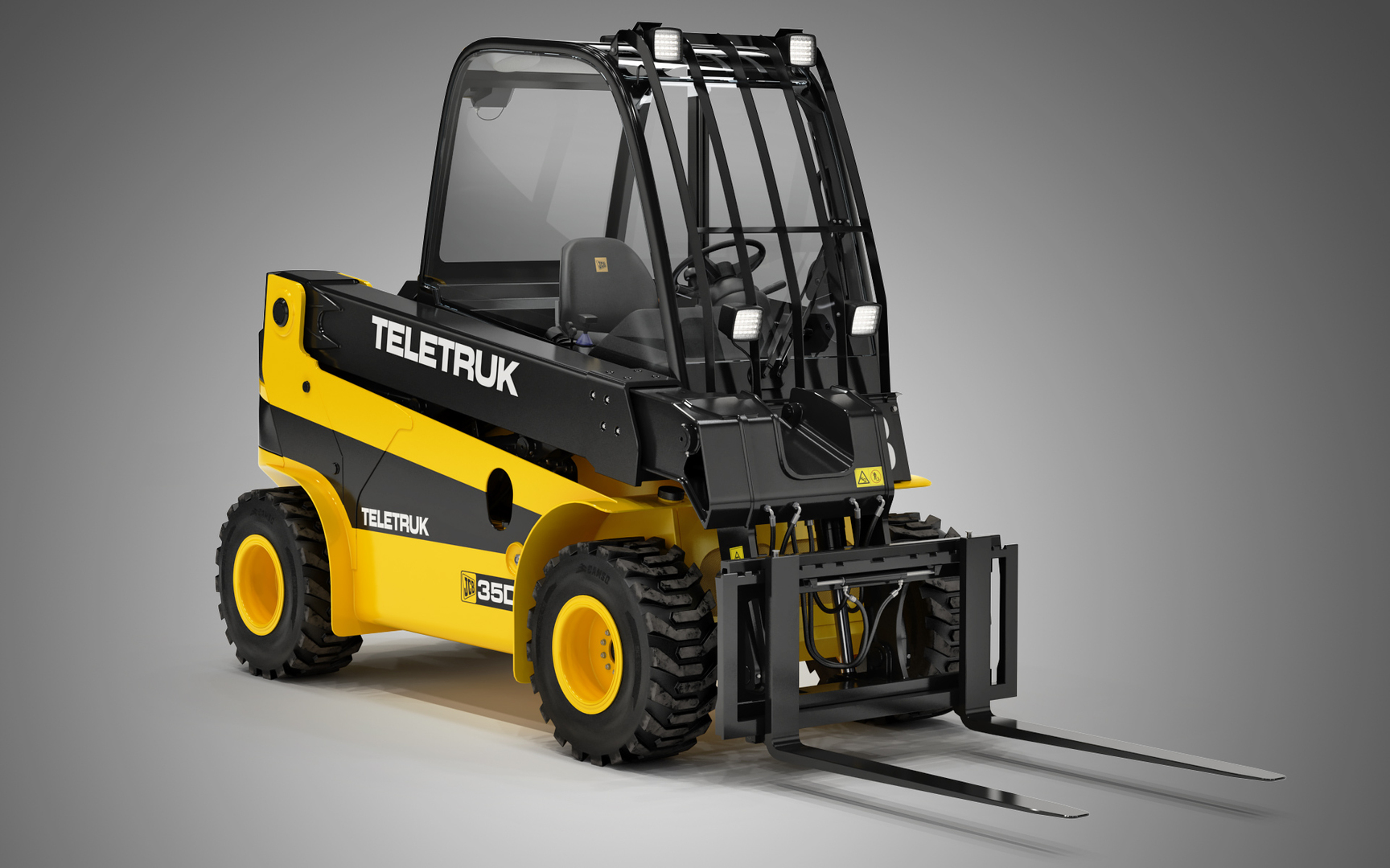 modelo 3d Plataforma JCB Teletruk TLT 35D - TurboSquid 2446774