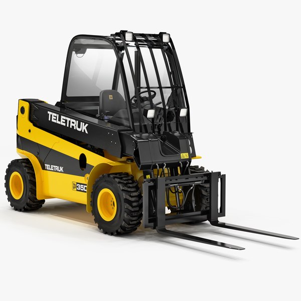 modelo 3d Plataforma JCB Teletruk TLT 35D - TurboSquid 2446774