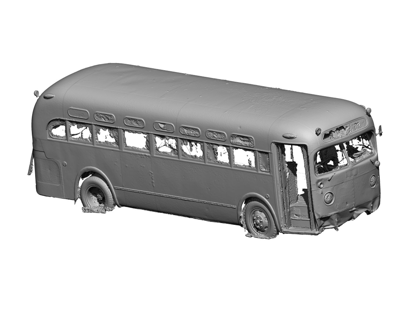 3D School Bus Photogrammetry Scan Model - TurboSquid 1363891