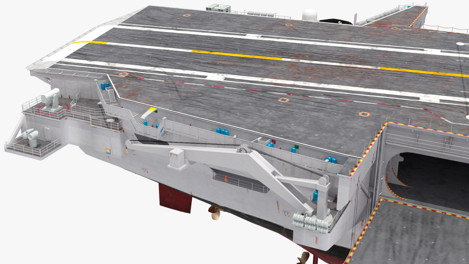 3D Aircraft Carrier Theodore Roosevelt CVN-71 - TurboSquid 2441461