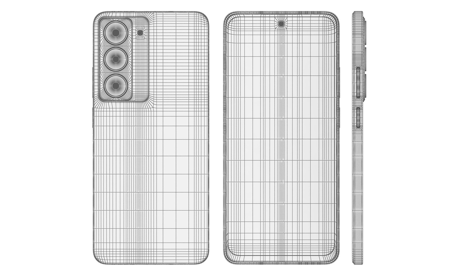 3D Model Realme P3x All Colors - TurboSquid 2381748