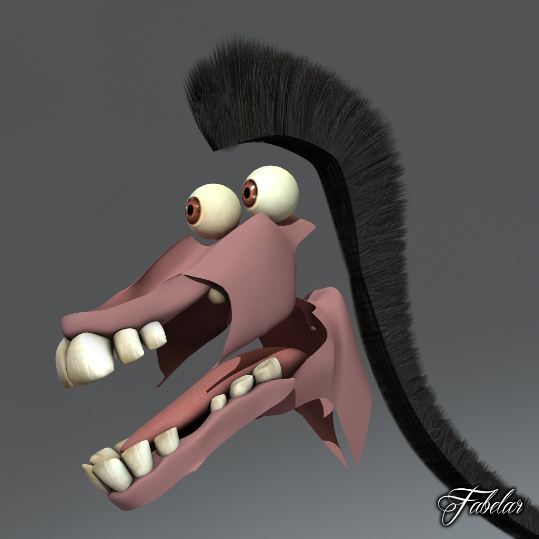 Shrek Donkey 3d Model
