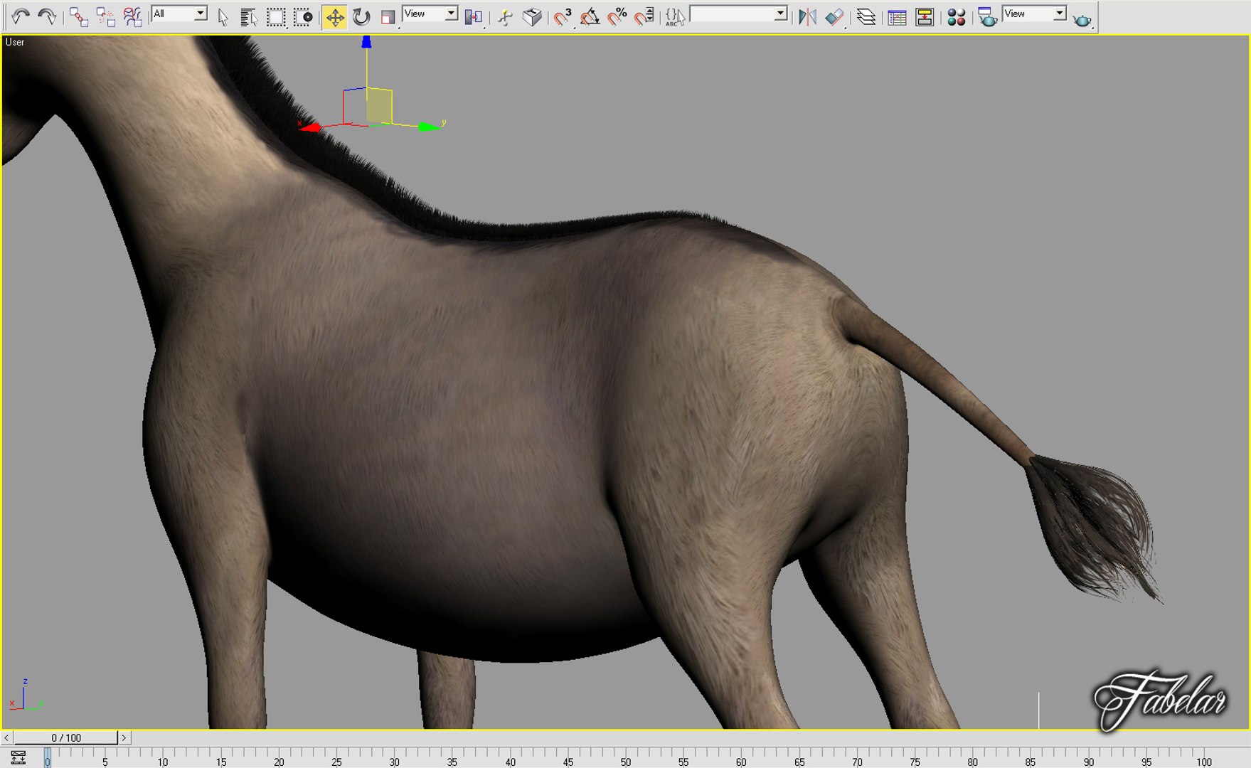 Shrek Donkey 3d Model